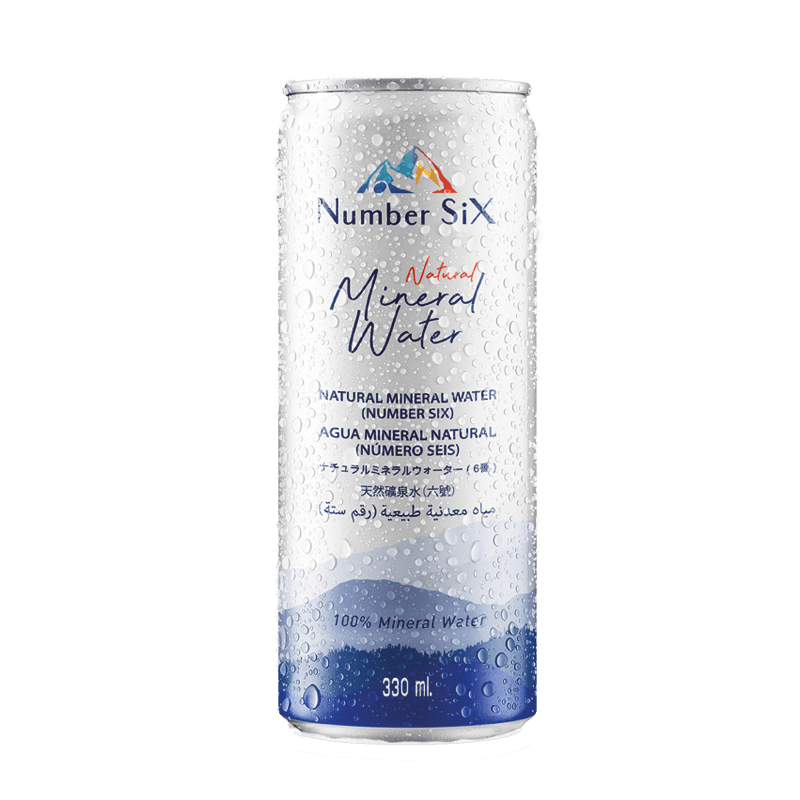 Number six น้ำแร่ จากธรรมชาติ 100% คุณภาพระดับโลกที่ทุกคนดื่มได้