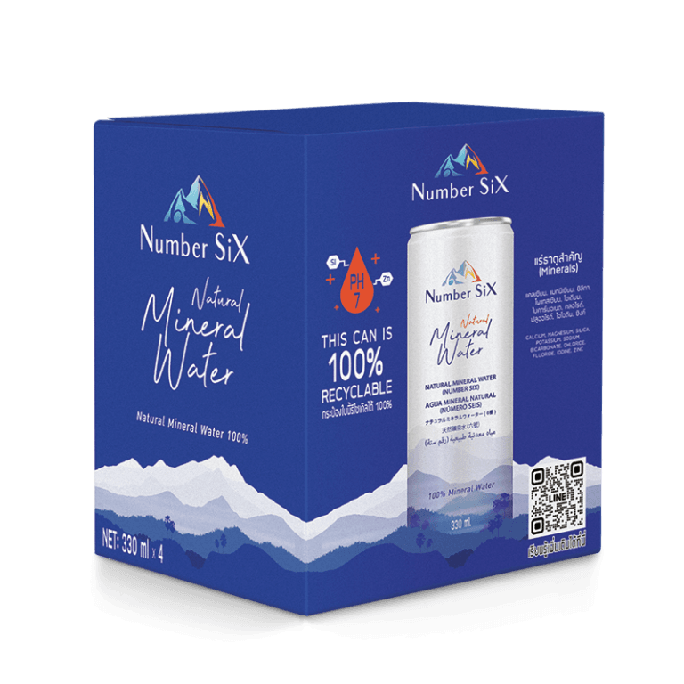 Number six น้ำแร่ จากธรรมชาติ 100% คุณภาพระดับโลกที่ทุกคนดื่มได้